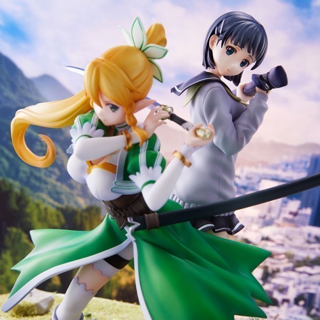 Leafa & Suguha Kirigaya 2 Figures Set Complete Figures | JBOX
